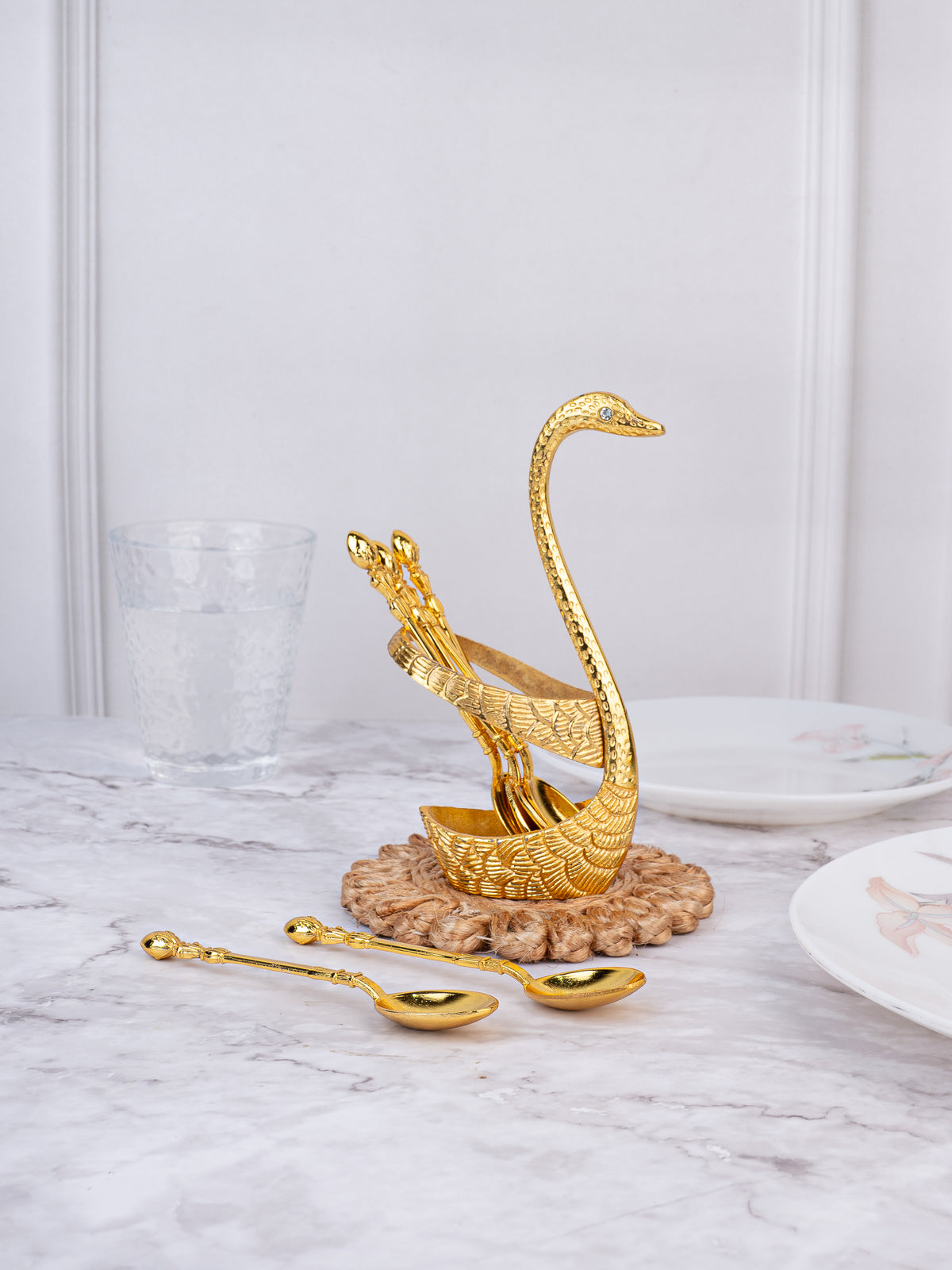 Golden Swan Tea Spoon Set | Explore and Get Today