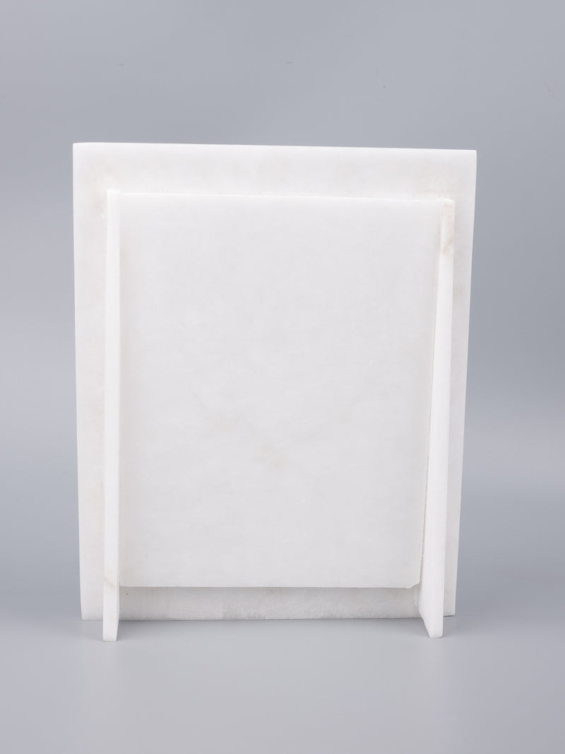 Shop White Marble Photo Frame | Timeless Elegance